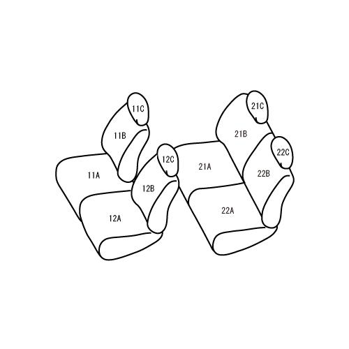 Bellezza ベレッツァ シートカバー N-BOX JF3 JF4 ワイルドステッチ H167 シート 内装 : 掘り出し物ゲット 2号店 - 通販 - Yahoo!ショッピング