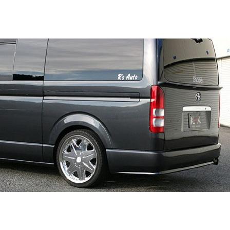 乱人 ハイエース 200系 リアバンパースポイラー 未塗装 RANDO : 掘り出し物ゲット 2号店 - 通販 - Yahoo!ショッピング