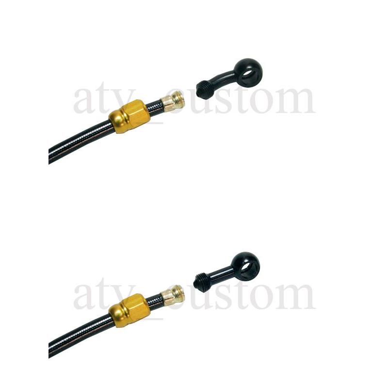 CL1024 ステンレス ステンメッシュ ブレーキホース 黒 650mm ネコポス : カスタムライフ - 通販 - Yahoo!ショッピング