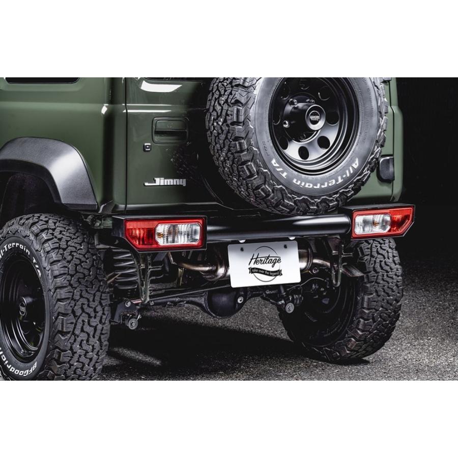 KLC ケイエルシー ジムニーシエラ JB74W トラディショナルバンパー74 リア ブラック Heritage ヘリテージ : 掘り出し物ゲット 1号店 - 通販 - Yahoo!ショッピング