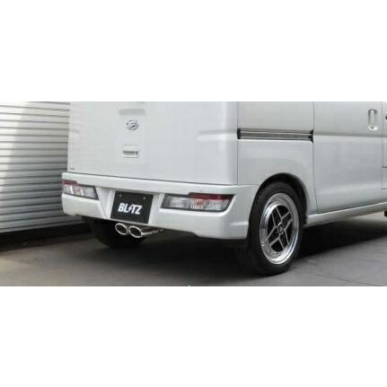 BLITZ ブリッツ ハイゼットカーゴ S331V S321V マフラー ステンレス 63556 NUR-SPEC CUSTOM EDITION ニュルスペック カスタムエディション ...