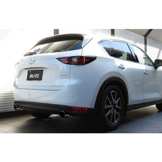 ブリッツ CX-5 KF5P マフラー チタンカラー 63182V BLITZ NUR-SPEC CUSTOM EDITION ニュルスペック カスタムエディション ...
