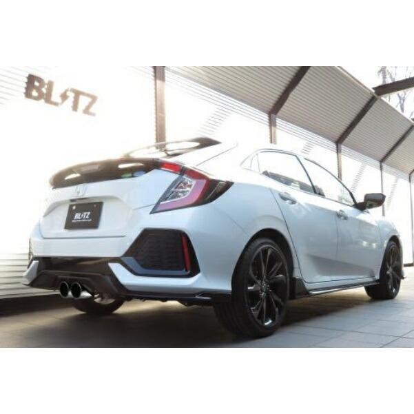 ブリッツ シビック FK7 マフラー ステンレス 63181 BLITZ NUR-SPEC CUSTOM EDITION ニュルスペック ...