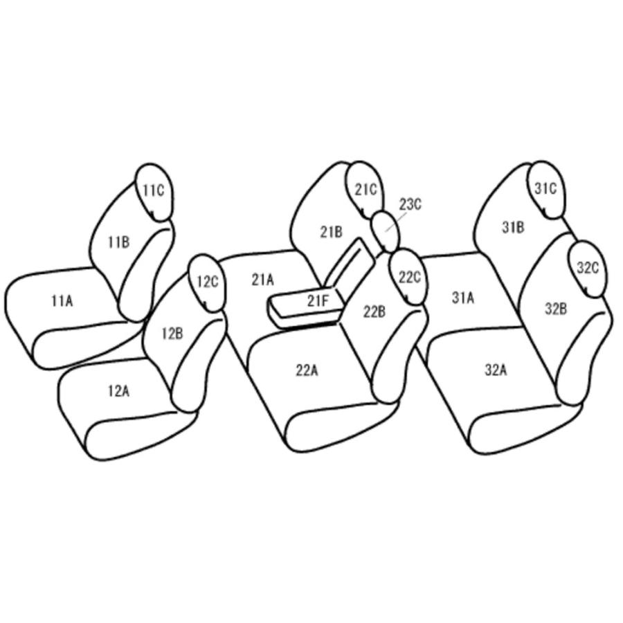 ランクル ランドクルーザー シートカバー UZJ100W ベレッツァ カジュアル 3列車 T050 シート 内装 : aafn5701ahar : 掘り出し物ゲット 1号店 - 通販 ...