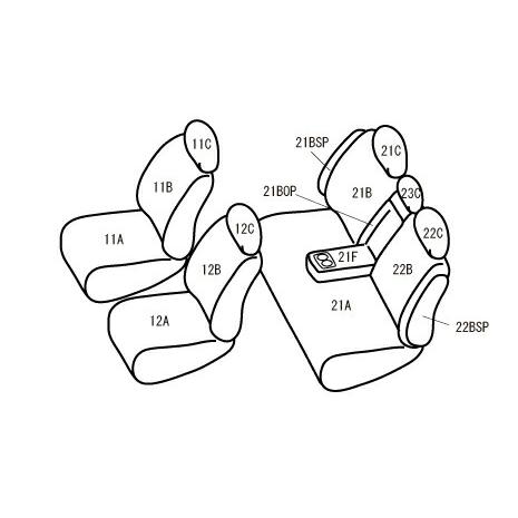 Bellezza ベレッツァ シートカバー レヴォーグ VM4 ベーシック アルファ α F896 シート 内装 : 掘り出し物ゲット 1号店 - 通販 - Yahoo!ショッピング