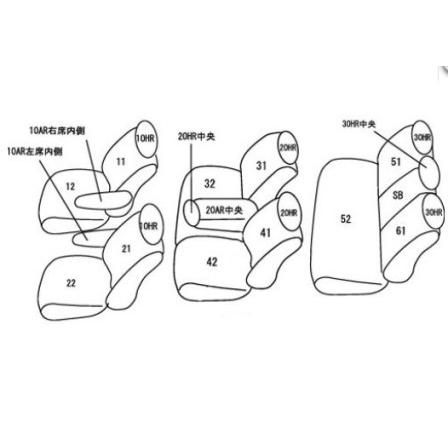 クラッツィオ シートカバー オデッセイ RC1 RC2 キルティング タイプ QUILTING EH-2510 シート 内装 : 掘り出し物 ...
