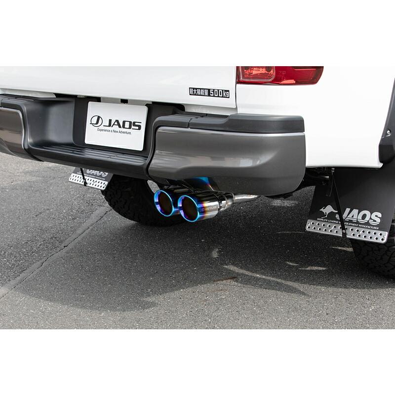 ジャオス ハイラックス GUN125 前期 BATTLEZ マフラー ZS-2 TC チタンカラーテール センター BATTLEZロゴ刻印B701096TC JAOS : 掘り出し物ゲット 1 ...