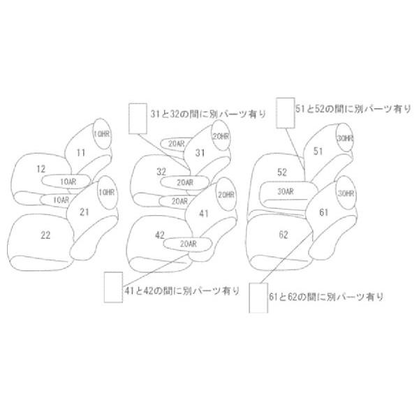 クラッツィオ シートカバー エリシオンプレステージ RR1 RR2 RR5 RR6 ライン L EH-0447 シート 内装 : 掘り出し物ゲット 1号店 - 通販 - Yahoo!ショッピング