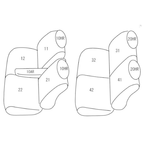 ムーヴ シートカバー L175S L185S クラッツィオ クラッツィオ センターレザー ED-0658 シート 内装 :aaii0053ahar:掘り出し物ゲット 1号店 - 通販 ...