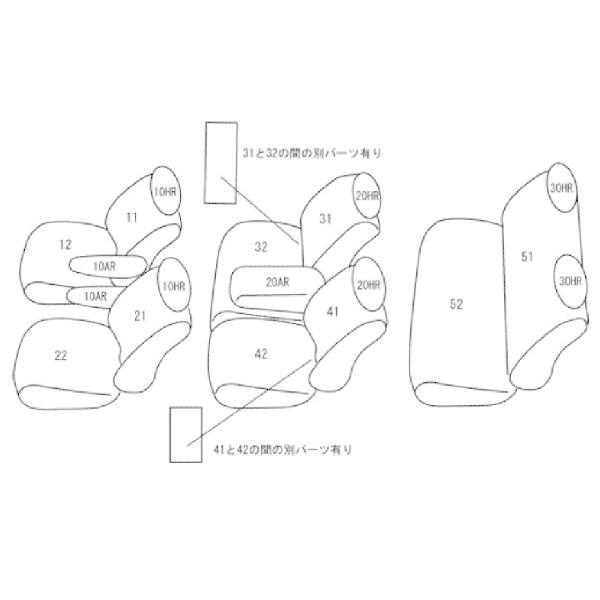 クラッツィオ シートカバー オデッセイ RA6 RA7 RA8 RA9 ダイヤ DIA EH-0426 シート 内装 : 掘り出し物ゲット 1号店 - 通販 - Yahoo!ショッピング