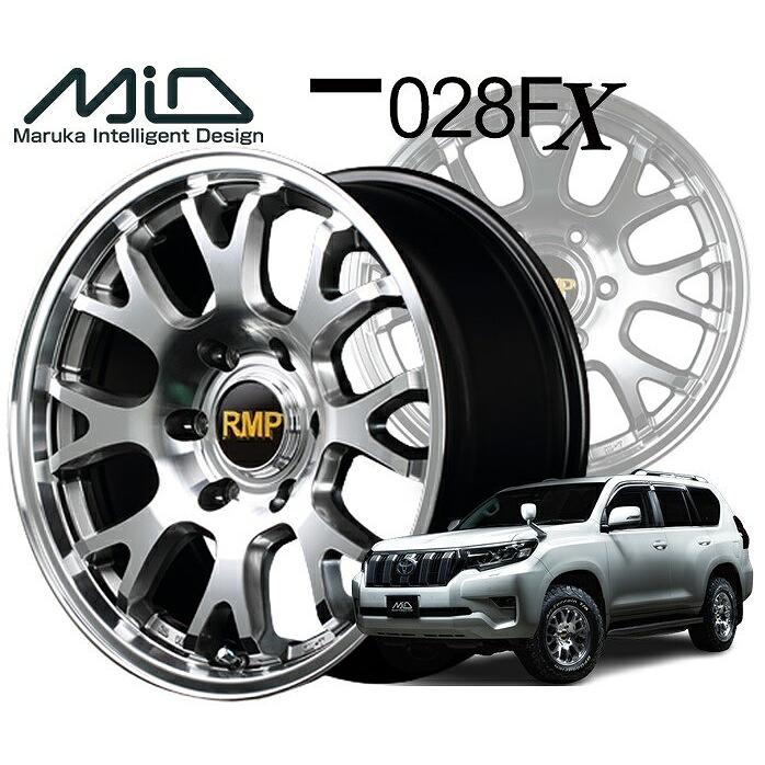 MID RMP 028FX ホイール 17インチ 6H139.7 8J+20 4本 6穴 マルカ : 掘り出し物ゲット 1号店 - 通販 - Yahoo!ショッピング