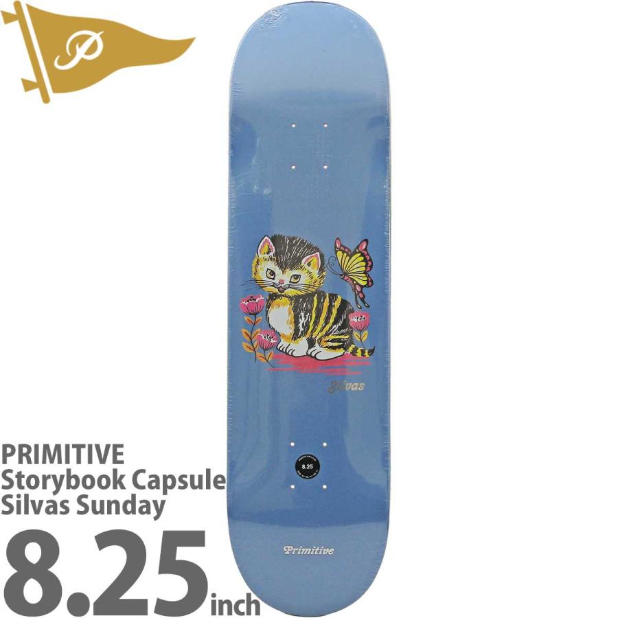 PRIMITIVE プリミティブ 8.25インチ スケボー デッキ Primitive Skateboards Storybook ...