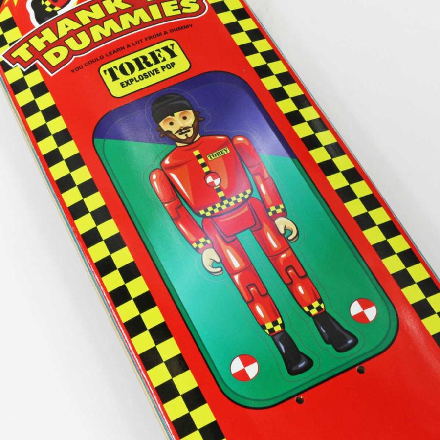 サンキュー 7.75インチ スケボー デッキ Thank You Skateboards Pro T-Puds Dummies Deck ...
