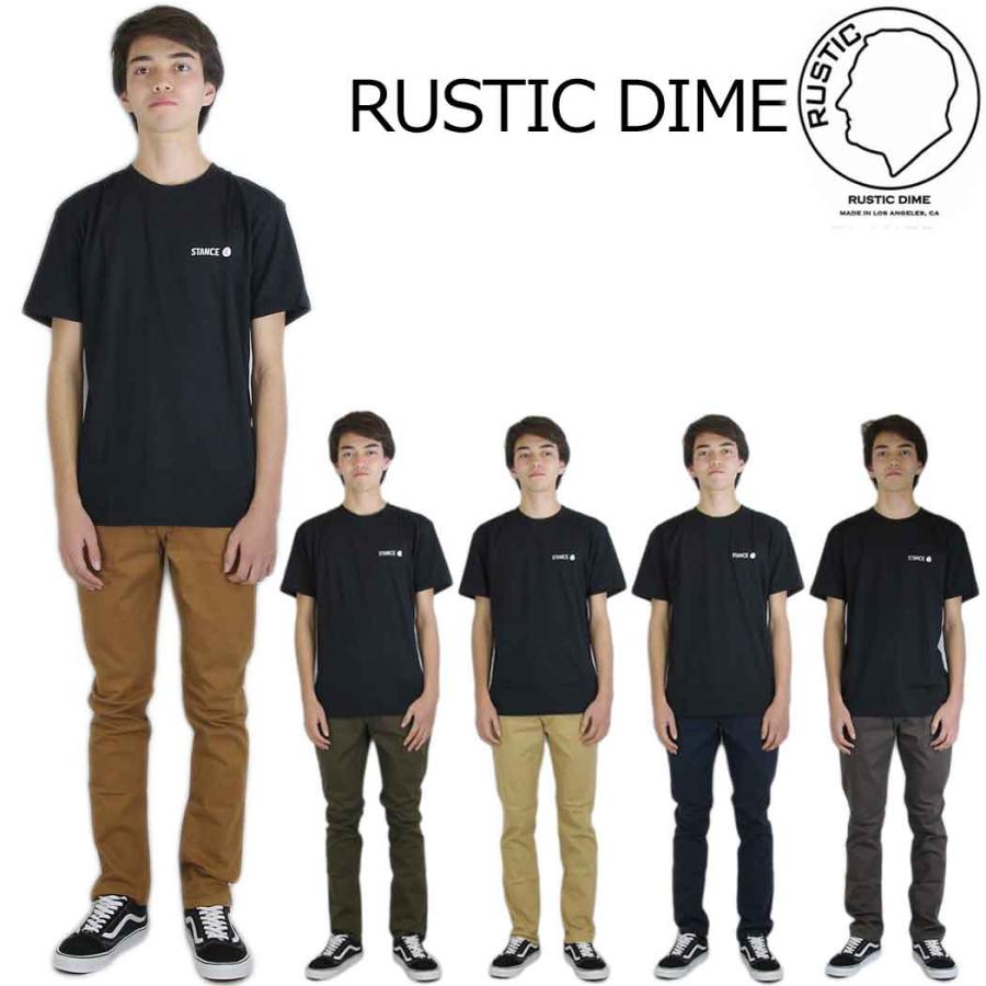 パンツ ラスティックダイム スリムストレート Rustic Dime Slim Taper Pants DS150 スリムフィット テイパー ストレッチ デニム メンズ コットン : カット ...