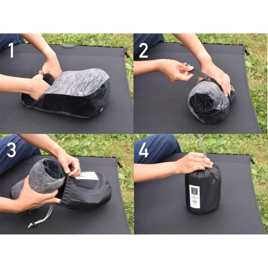 5050workshop PACKABLE PILLOW SOFT HARD パッカブルピロー 折り畳み式ピロー 折り畳み枕 アウトドア お昼寝 首痛防止 睡眠 快適枕 まくら ...