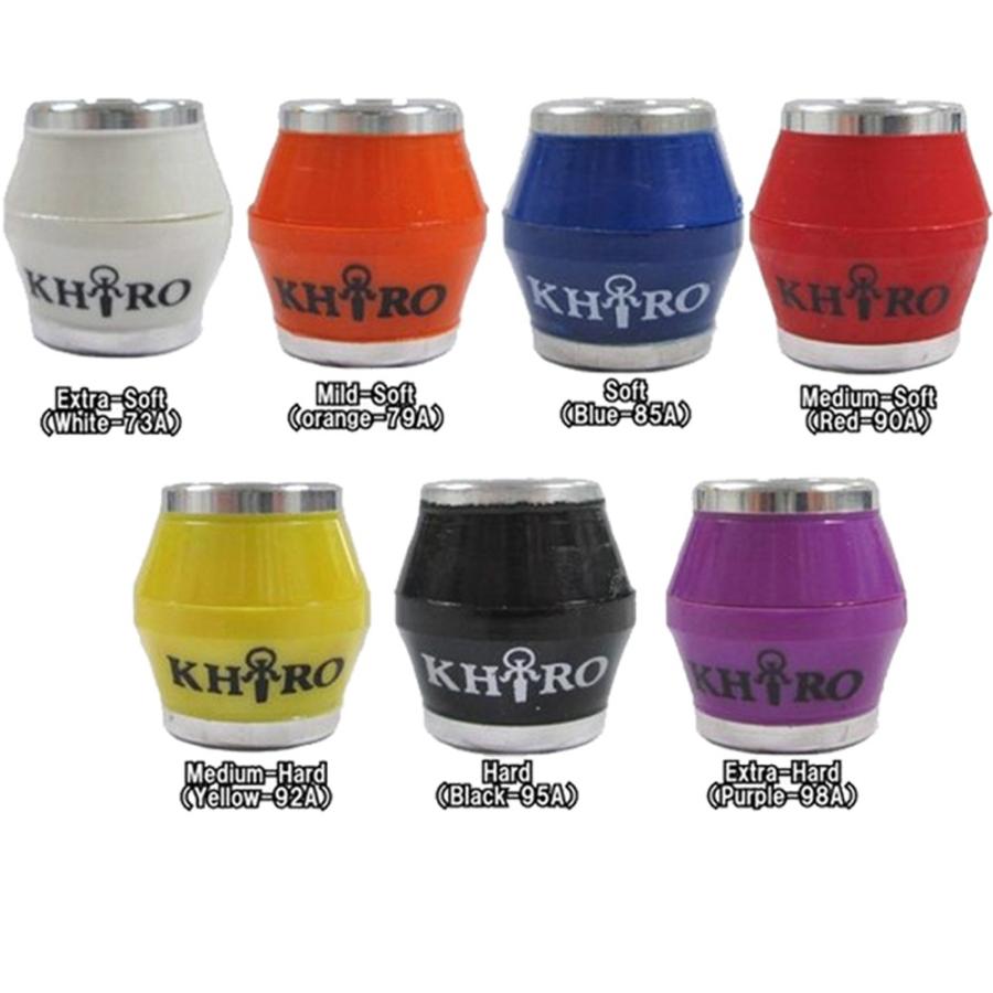 スケボー パーツ ブッシュ Khiro カイロ Aluminium Insert Bushings スケートボード : カットバック ...