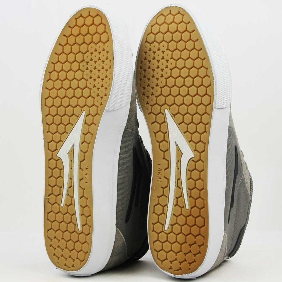 LAKAI ラカイ 25.5-26cm フラコ2ミッド グレー ネイビー スエード Lakai Flaco 2 Mid Suede スケボー ...