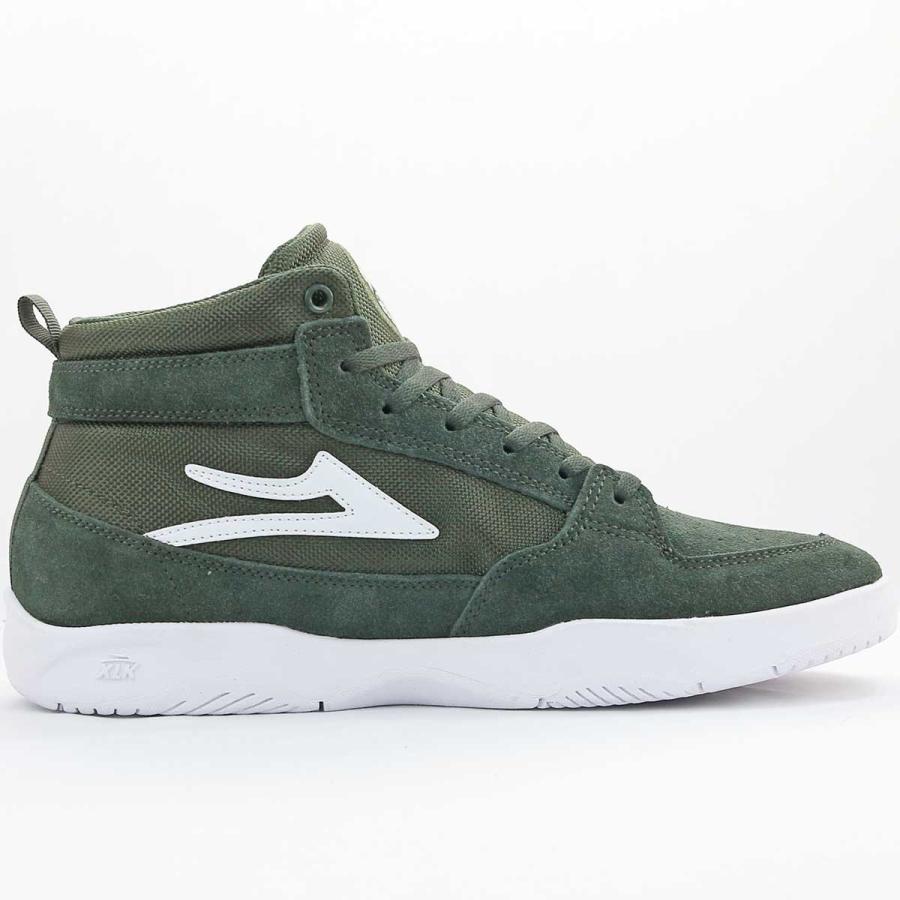 LAKAI ラカイ 25-28cm トラジャー オリーブスエード Lakai Trudger Olive Suede スケボー スケートボード ...