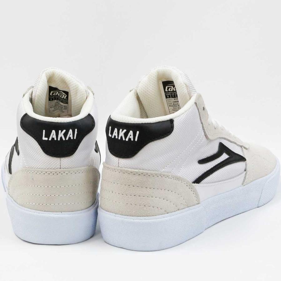 LAKAI（ラカイ） 26cm ケンブリッジミッド ホワイト スエード Lakai Cambridge Mid White/Black ...