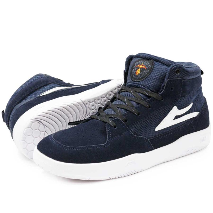 LAKAI ラカイ トラジャー 23-30cm スケボー シューズ Lakai Trudger Navy Suede メンズ スケシュー ...
