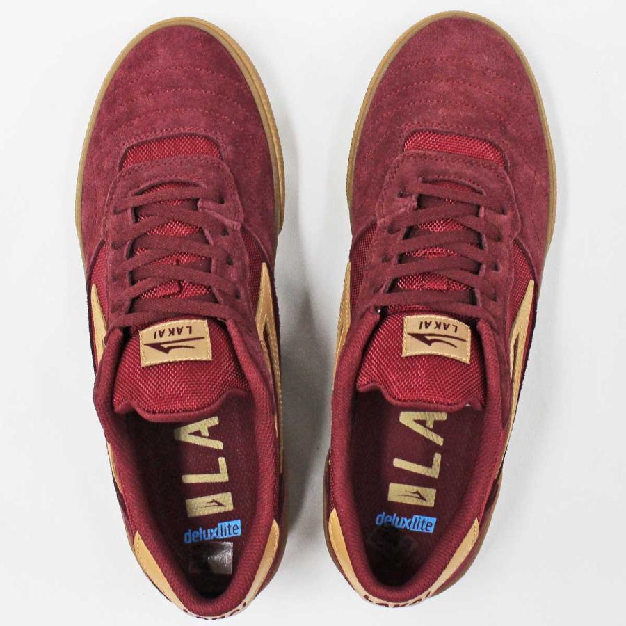 LAKAI（ラカイ） ケンブリッジ 23-30cm スケボー シューズ Lakai Cambridge Burgundy Suede メンズ ...