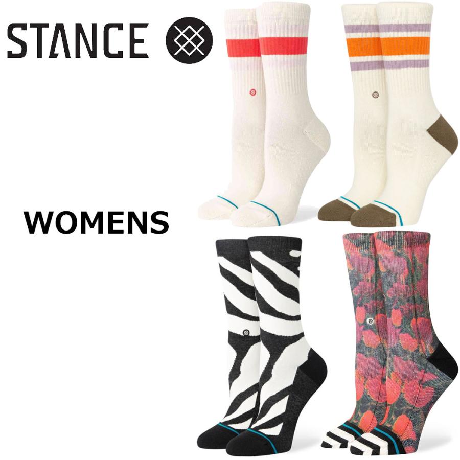 STANCE SOCKS RISO CREW ZE WOMENS BOYD 特選ヒョウ柄 メンズ レディース 22-29.0cm ギフト 男性 ...