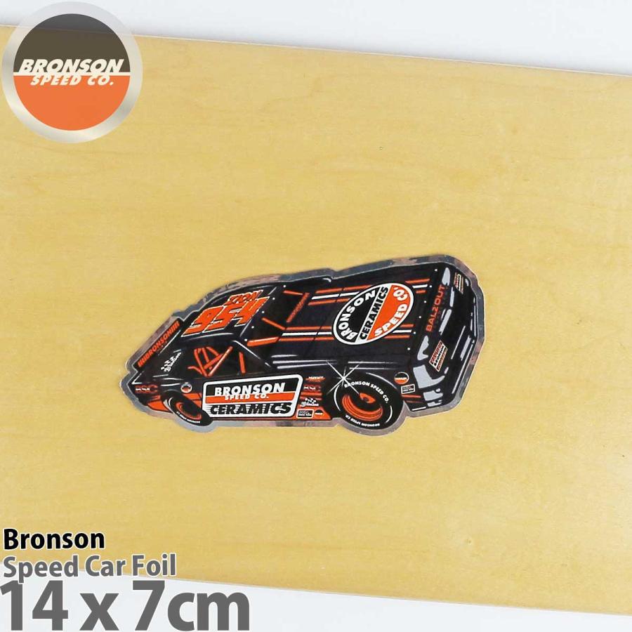 ブロンソン スケボー ステッカー Bronson Speed Car Foil Sticker スピードカーフォイル シール スケートボード ...