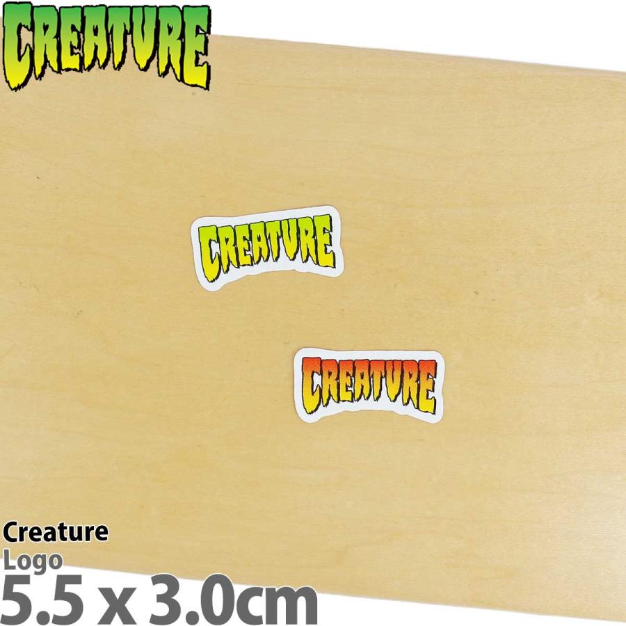 CREATURE（クリーチャー） スケボー ステッカー Creature Logo Sticker ロゴ シール スケートボード スケボーステッカー : カットバック スケートボード専門店 ...