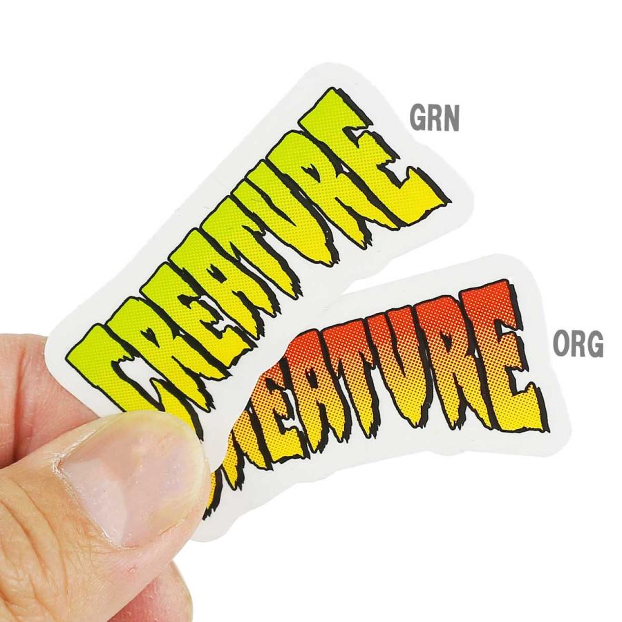 クリーチャー スケボー ステッカー Creature Logo Sticker ロゴ シール スケートボード スケボーステッカー : stk-crt01 : カットバック スケートボード専門店 ...