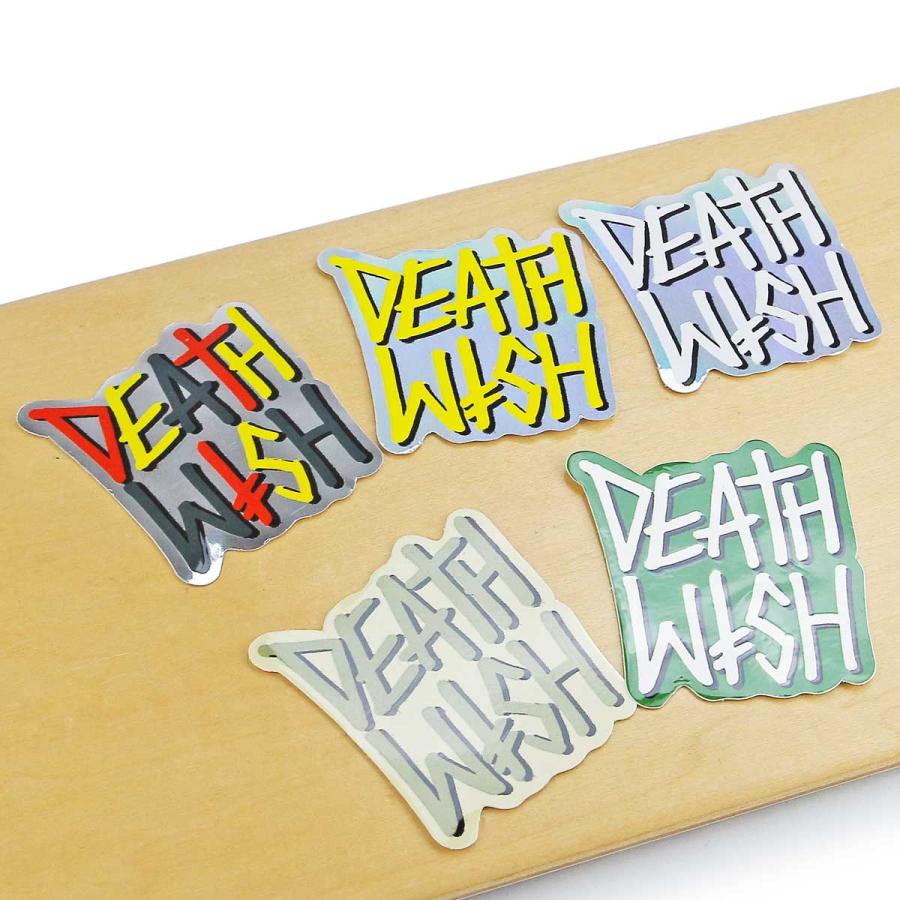 デスウィッシュ スケボー ステッカー デススタック 7x7cm Deathwish Deathstack スケートボード スケボーステッカーストリート パーク ランプ 人気 ブランド ...