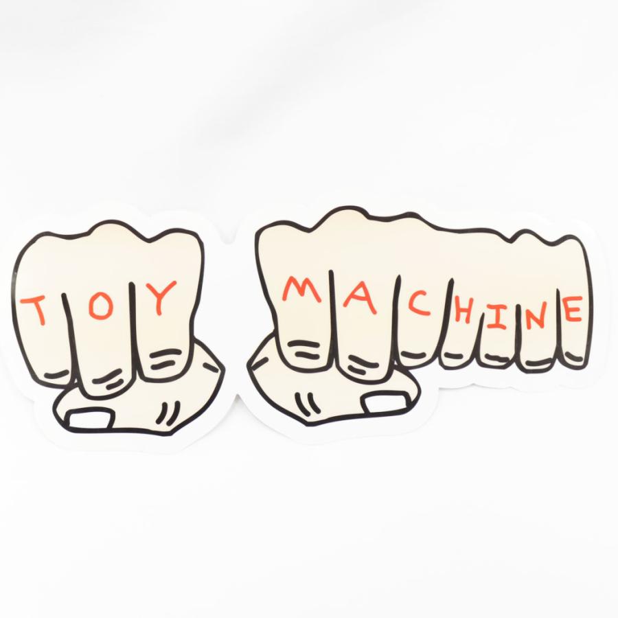TOY MACHINE トイマシーン スケボー ステッカー Toy Machine Sticker FIST LARGE シール デカール ...