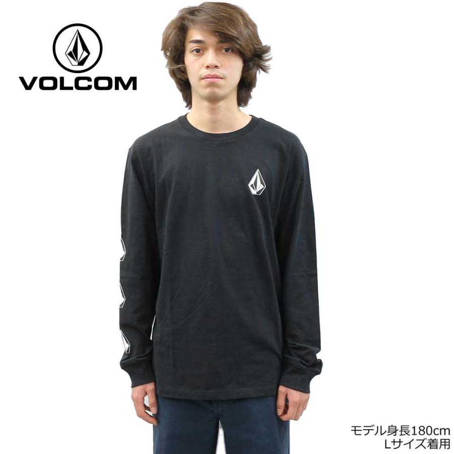 VOLCOM ボルコム シャツ Volcom ICONIN STONE LS TEE ブラック BLACK アウトドア サーフブランド : カットバック スケートボード専門店 - 通販 ...