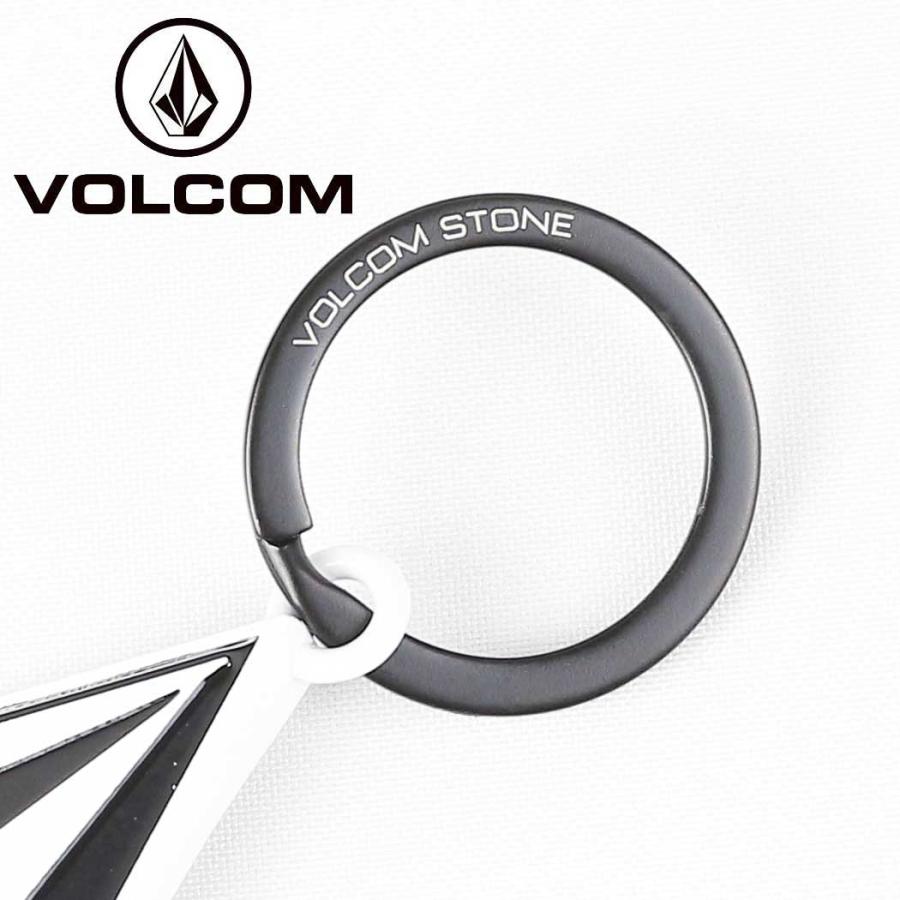 VOLCOM ボルコム キーチェーン Volcom Stone Key Chain 3 ブラック キーホルダー アクセサリー スケボー スノーボード サーフィン ブランド : カットバック ...
