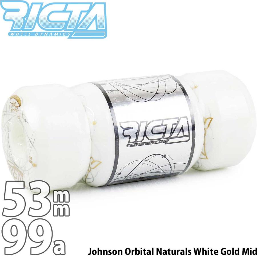 リクタ 53mm 99a スケボー ウィール Ricta Pro Blake Johnson Orbital Naturals Mid Skateboard Wheels スケートボード ...