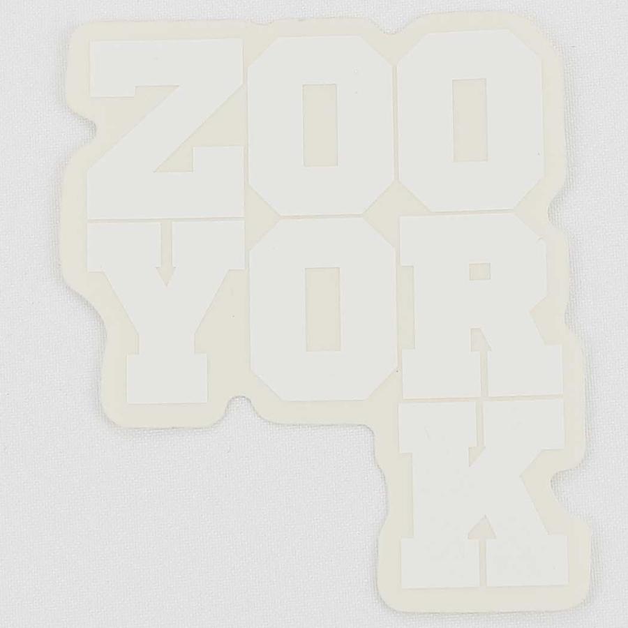 スケボー スケート デッキ スケートボード ZOO YORK ズーヨーク Zoo York Logo ロゴ ニューヨーク ステッカー 東海岸 ...