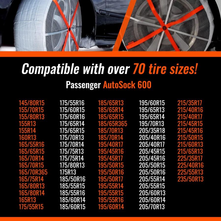 AutoSock(オートソック) 「布製タイヤすべり止め」 チェーン規制適合 オートソックハイパフォーマンス 正規品 ASK600 : カー用品の王国 - 通販 - Yahoo!ショッピング