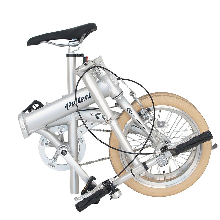 PELTECH 送料無料 自転車 16インチ 折りたたみ 軽量 アルミフレーム ペルテック FP-160S メーカー直送 : サイクルワークス トリニティー - 通販 - Yahoo!ショッピング