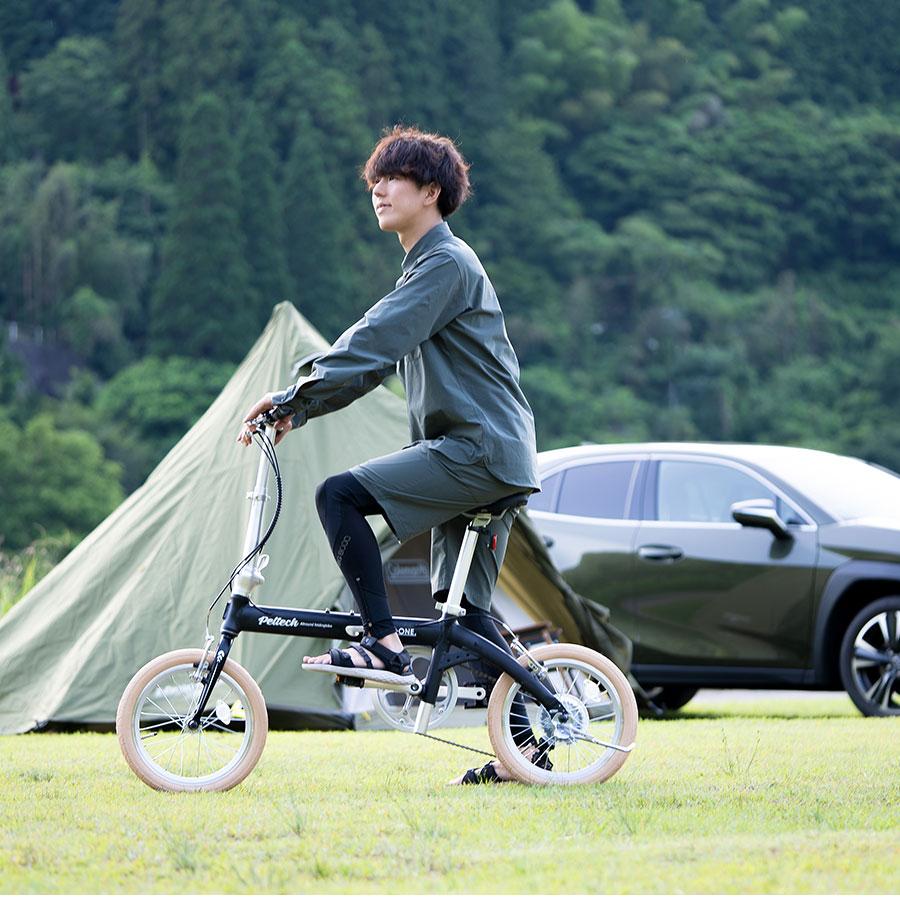 PELTECH 送料無料 自転車 16インチ 折りたたみ 軽量 アルミフレーム シマノ 外装 7段変速 ペルテック FP-167S メーカー直送 : サイクルワークス トリニティー - 通販 ...