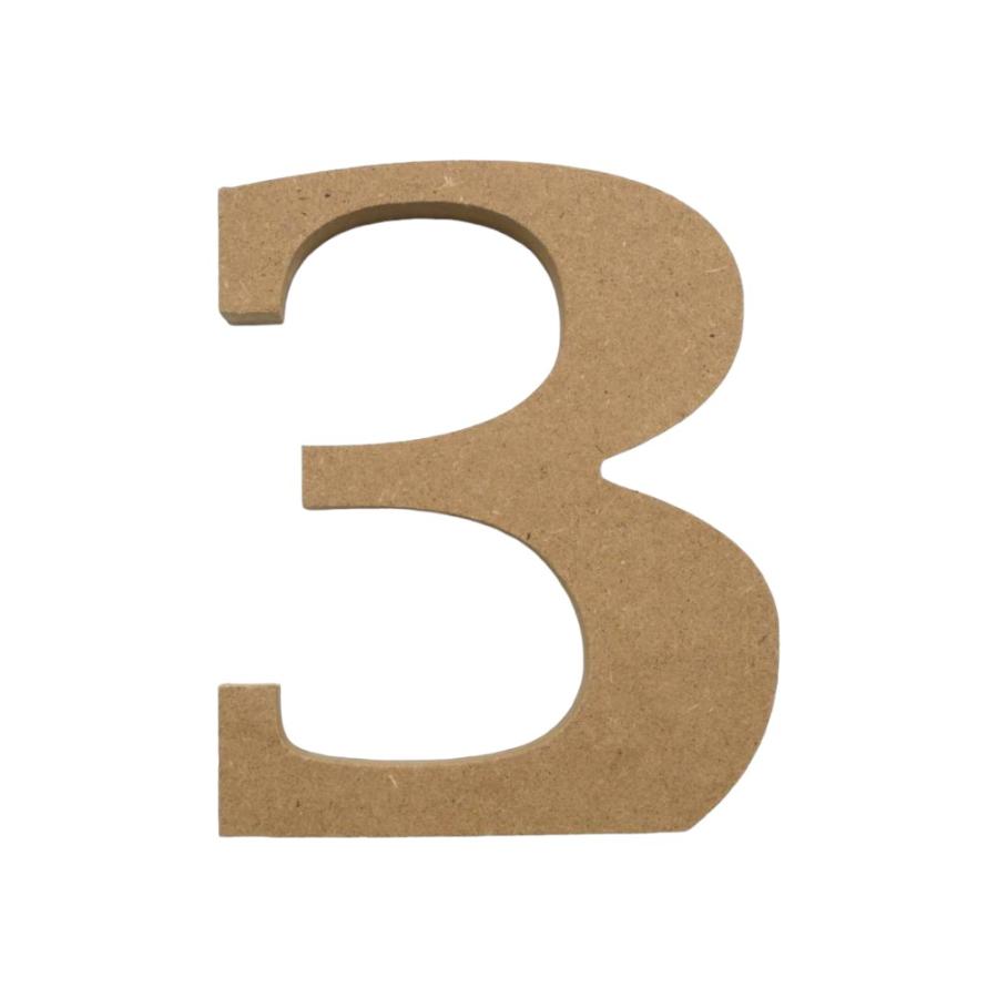 アルファベット & 数字 オブジェ 【3】 木製 MDF イニシャル アルファベットレター インテリア イニシャルオブジェ ウエルカムオブジェ : ハンドメイド素材の店 Mstore - 通販 ...