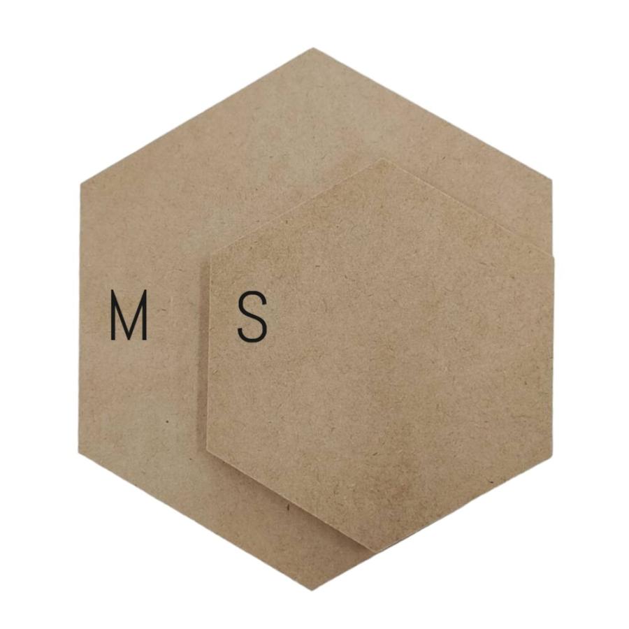 MDF アートボード Mサイズ ヘキサゴン 12mm厚 木製パネル 画材 ベース材 DIY ウエルカムボード 手作りに レジンアート エポキシアート 用にも適しています : ハンドメイド素材の ...