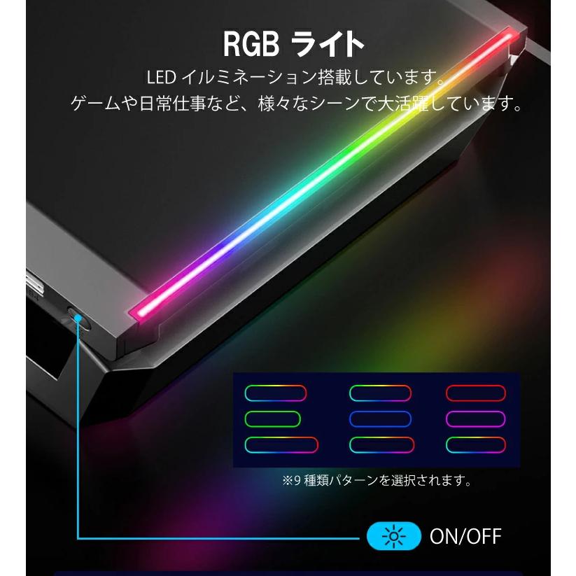 超PAYPAY祭 モニター台 机上台 PCスタンド モニタースタンド 2段 引き出し LED RGB 収納ケース テレワーク 液晶モニター台 USBポート デスク上置棚 cybernet ...