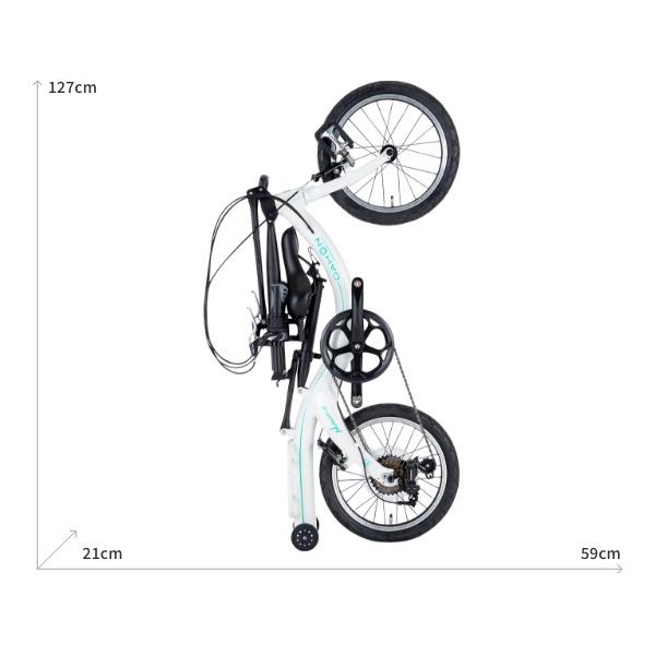 DAHON（ダホン） ダホンインターナショナル 折りたたみ自転車 Nuwave D6 ニューウェーブD6 16インチ : サイクルエクスプレス ...