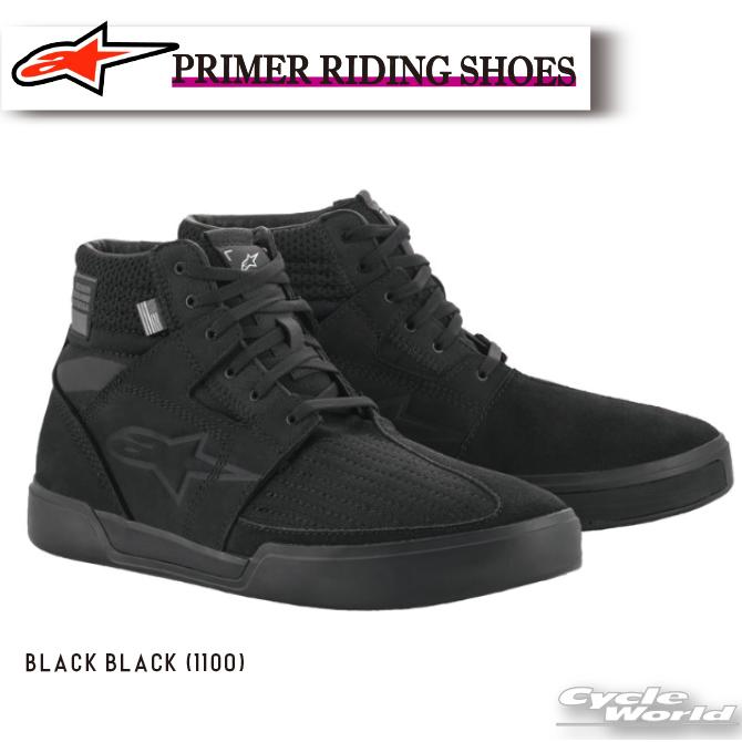 アルパインスターズ 正規品〔Alpinestars〕 2650021 PRIMER RIDING SHOES ＜BLACK BLACK ...