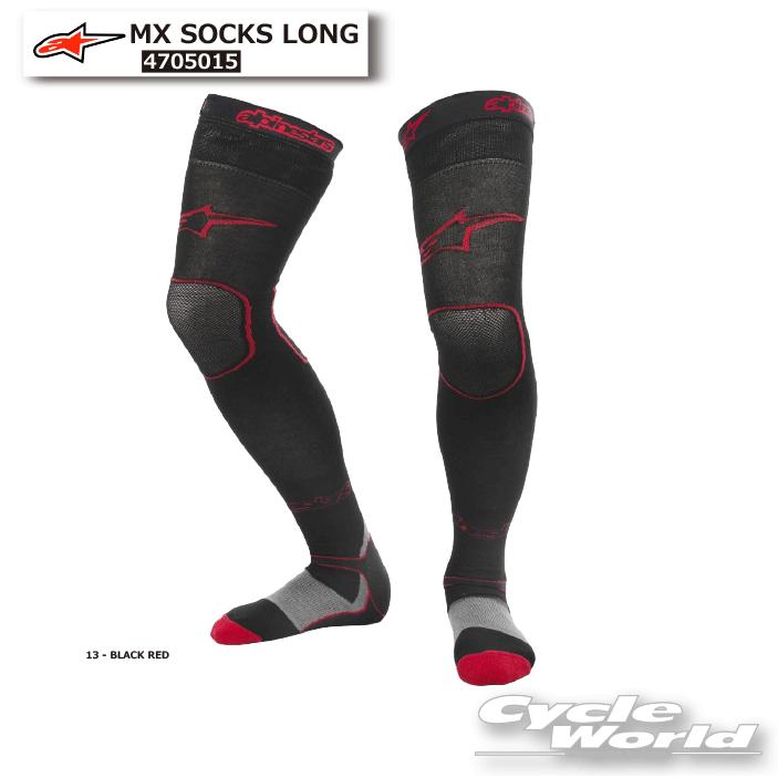 アルパインスターズ 正規品〔Alpinestars〕 4705015 MX SOCKS LONG 靴下 ソックス ロング オフロード ...
