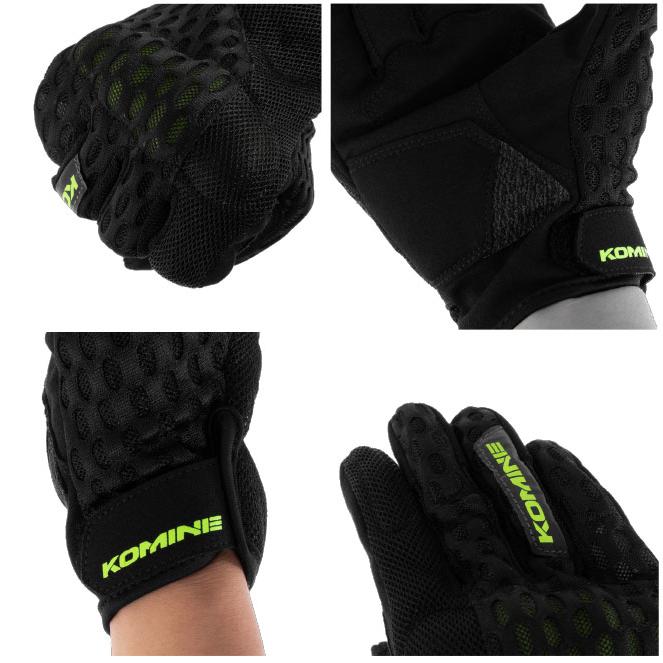 正規品〔KOMINE〕 GK-2433 プロテクトクーリングメッシュグローブ ソフトナックルガード 軽い 涼しい ケプロテック スマホ対応 春夏 コミネ 【バイク用品】 : gk-2433-6 ...