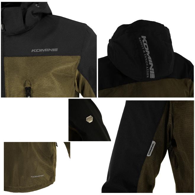 コミネ *☆正規品〔KOMINE〕 JK-1143 プロテクトメッシュパーカーテン 春夏 07-1143 街乗り ツーリング レディース メンズ 25SS 【バイク用品】 : サイクルワールド ...
