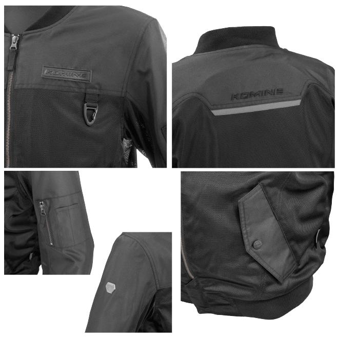 コミネ 正規品〔KOMINE〕 JK-174 エニグマライト エアフォースメッシュジャケット 春夏 プロテクター付き ツーリング 街乗り 25SS 【バイク用品】 : サイクルワールド ...