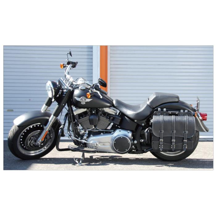 DEGNER 正規品〔DEGNER〕 NB-125 ナイロンサドルバッグ 正規品 NYLON SADDLEBAG ブラック アメリカン サイド ...