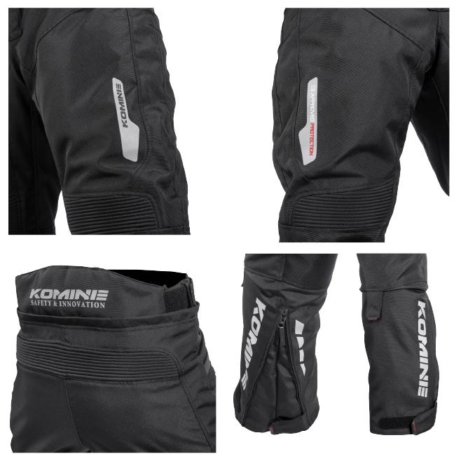 コミネ ☆正規品〔KOMINE〕 PK-933 ソフトシェルウインターオーバーパンツ メテオ 秋冬 重ね履き 防風 膝 CE規格レベル1 プロテクター付 24AW 【バイク用品】 : サイクル ...