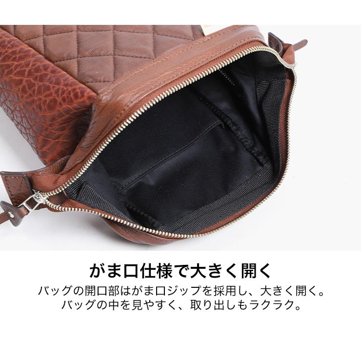【DEGNER】 W-117 アメリカバイソンレザーボディーバッグ Leather Body Bag タスマン 牛革 鞄 ツーリング ホルスターバッグ デグナー【バイク用品】 :W-117-6 ...